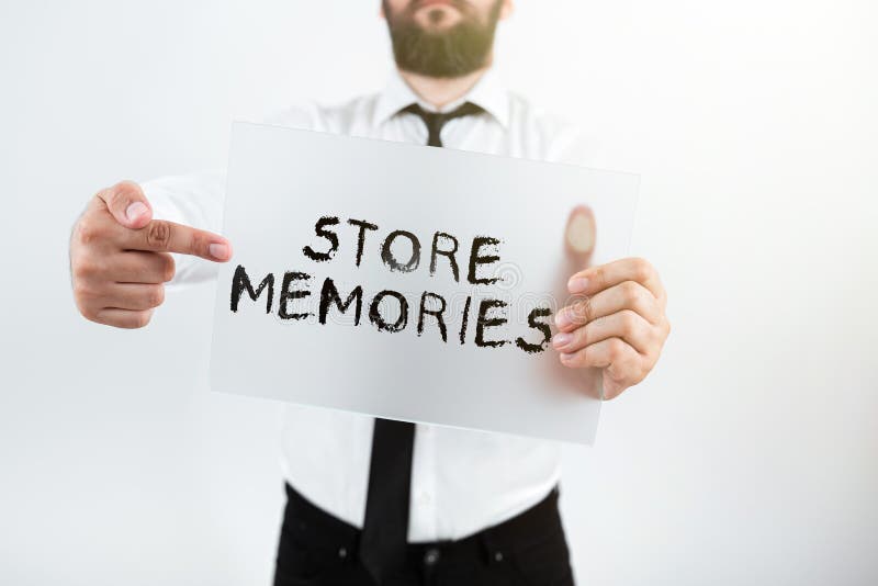 Sign Displaying Store Memories. Business Approach a Process of ...