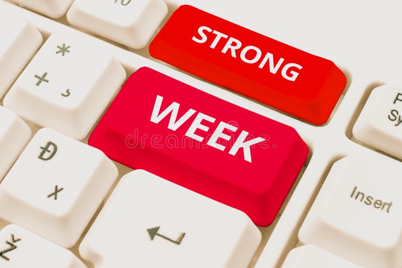 Sign Displaying Strong Weak. Word for the Leadership and Business ...