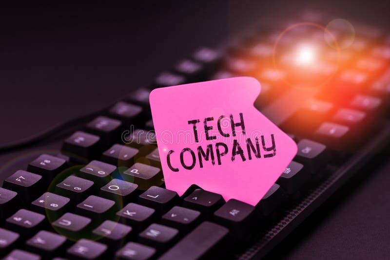 Sign Displaying Tech Company. Business Overview a Company that Invents ... Sign Displaying Tech Company. Business Overview a Company that Invents ...
