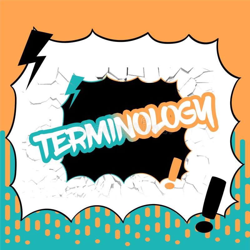 Sign Displaying Terminology. Concept Meaning Terms Used with Particular ...