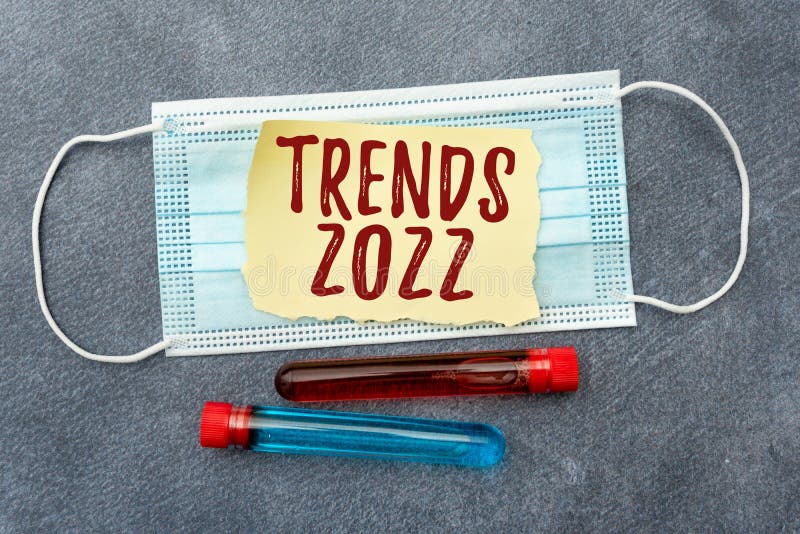 Sign Displaying Trends 2022. Conceptual Photo General Direction in ... Sign Displaying Trends 2022. Conceptual Photo General Direction in ...