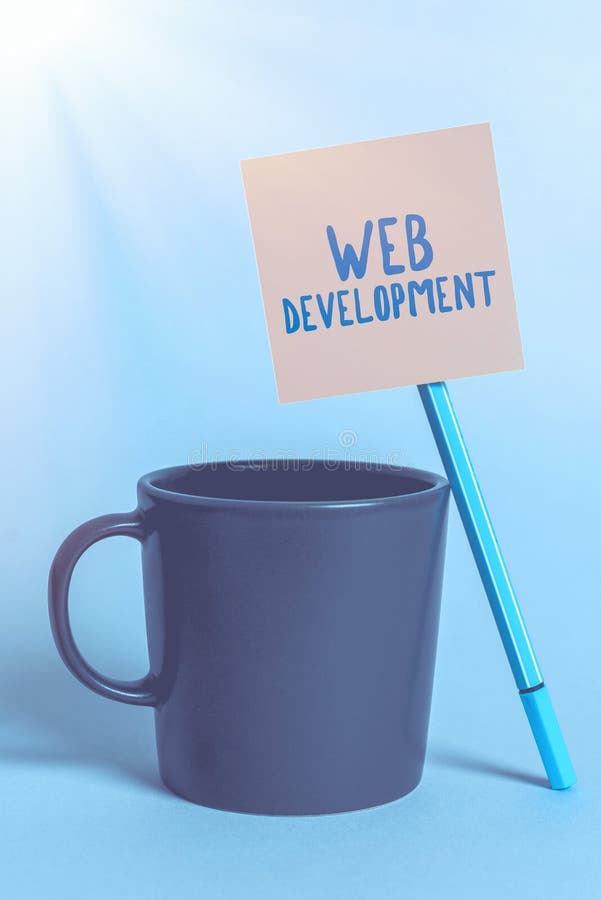 Sign Displaying Web Development. Business Idea Work Involved in ... Sign Displaying Web Development. Business Idea Work Involved in ...