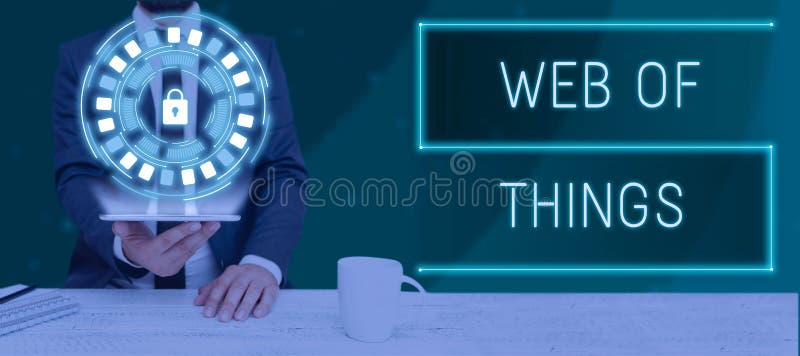 Sign Displaying Web of Things. Internet Concept Internet Technology ... Sign Displaying Web of Things. Internet Concept Internet Technology ...