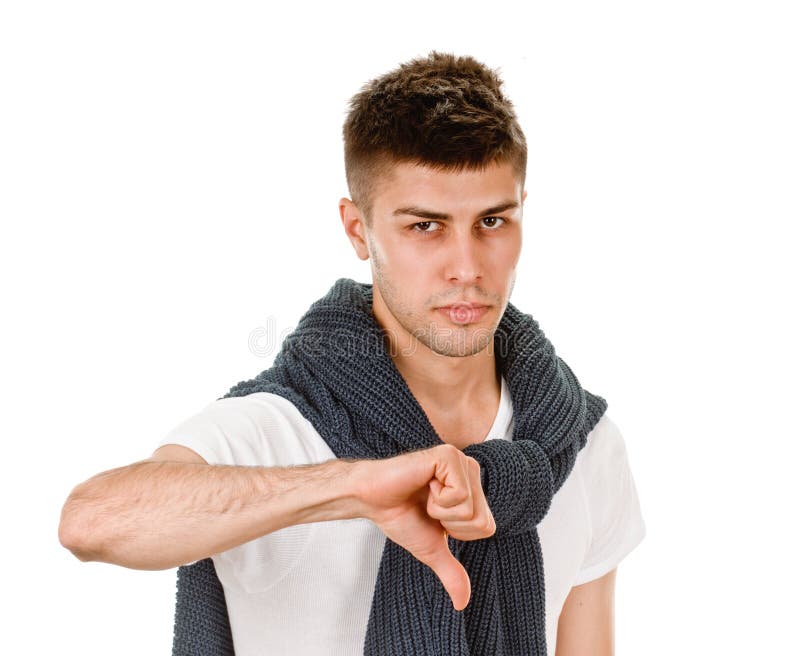 Sign down stock image. Image of hands, portrait, negative - 39095433