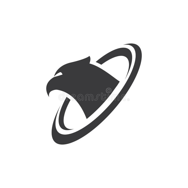 Sign of Eagle Head with Circle Logo Vector Icon Illustration Stock ...
