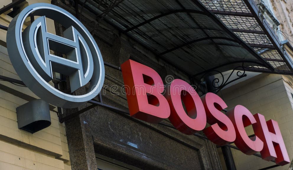 Bosch electronics store editorial image. Image of consumer - 114965905