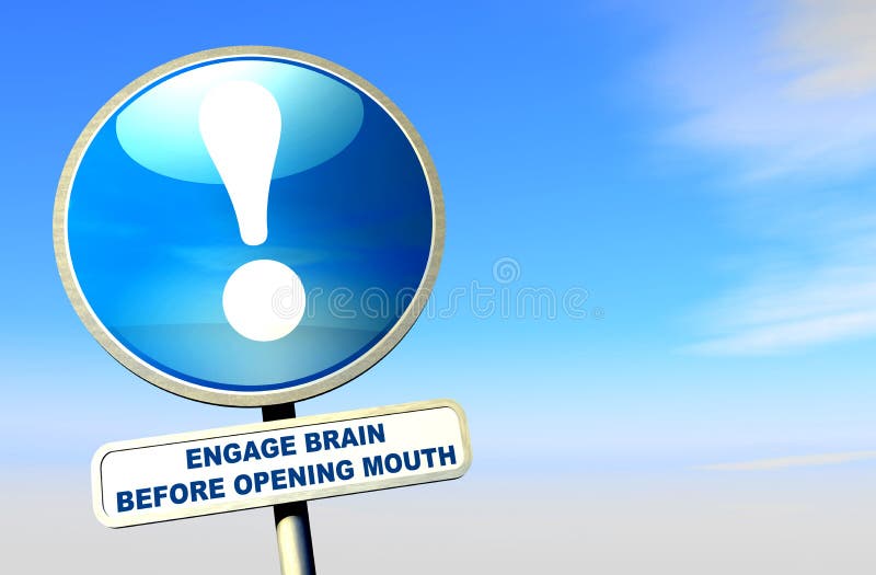 Sign Engage Brain Opening Mouth Stock Illustrations – 3 Sign Engage ...