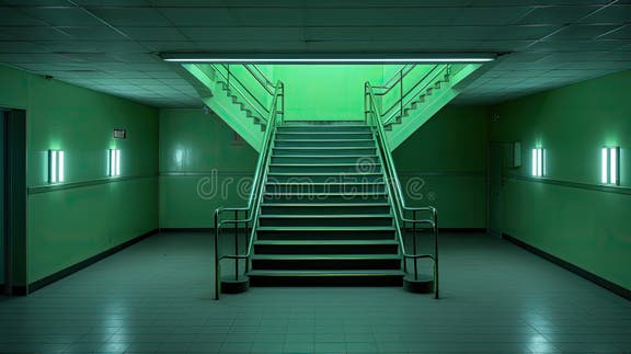 Stairs Green Sign Stock Illustrations – 1,092 Stairs Green Sign Stock ...