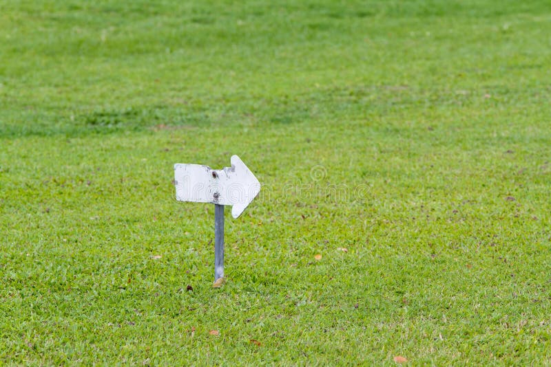 Sign on field grass stock photo. Image of outdoor, bird - 35138356