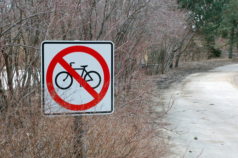 Shared Pathway Sign on Walking Cycling Track Stock Image - Image of ...