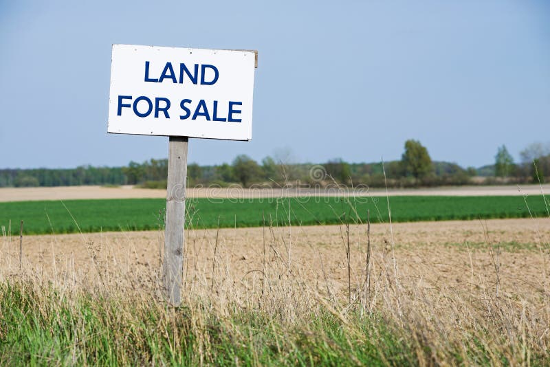 3,468 Land Sale Sign Stock Photos - Free & Royalty-Free Stock Photos ...