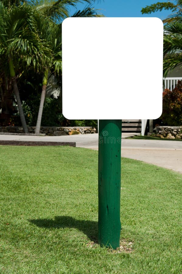 Sign at the garden stock image. Image of concept, clear - 25280993