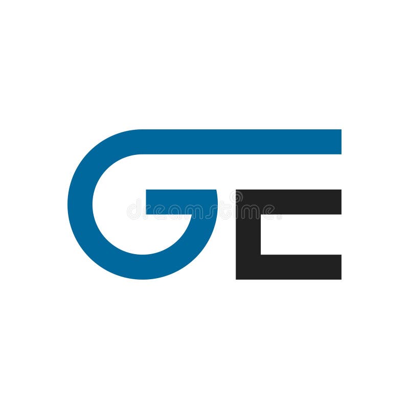 Ge Letter Logo Stock Illustrations – 1,622 Ge Letter Logo Stock ...