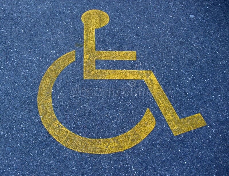 Disability sign stock image. Image of park, exclusive - 168991139