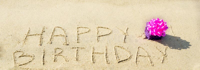 313 Happy Birthday Beach Sign Stock Photos - Free & Royalty-Free Stock ...