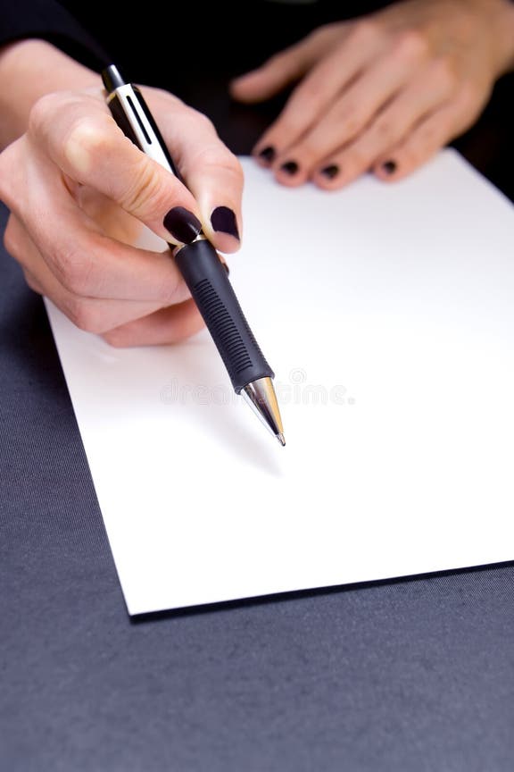 Sign Here stock photo. Image of handwriting, deal, instrument - 1492778