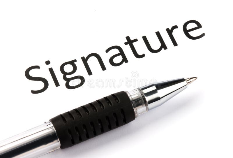 Sign Here stock image. Image of sign, white, signature - 16721511