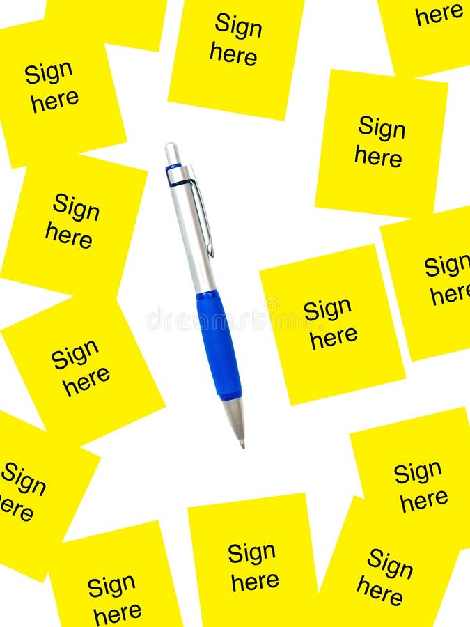 Sign Here stock photo. Image of testimony, lease, application - 26474558