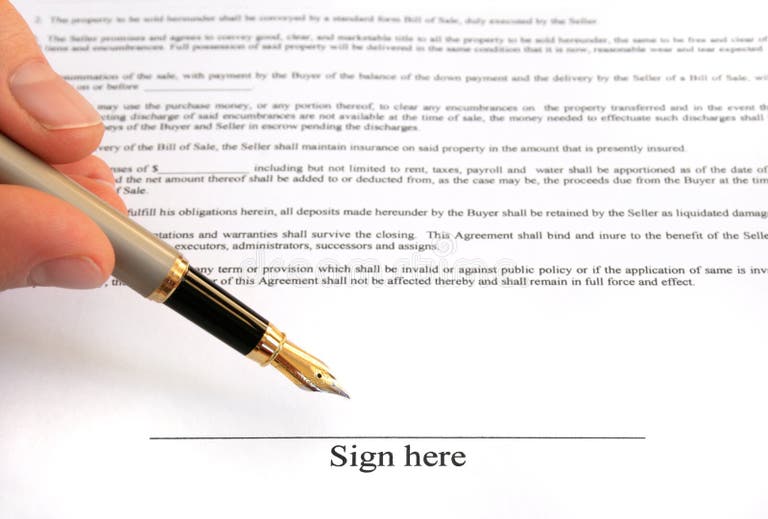 Sign here stock photo. Image of application, close, hand - 4062096