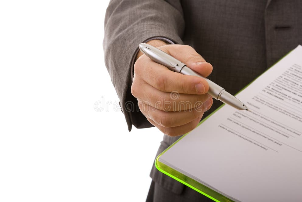Sign here stock photo. Image of manager, business, closeup - 7903224