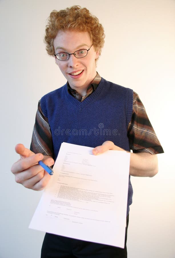 Sign here (mischievous) stock image. Image of stupid, document - 6804843