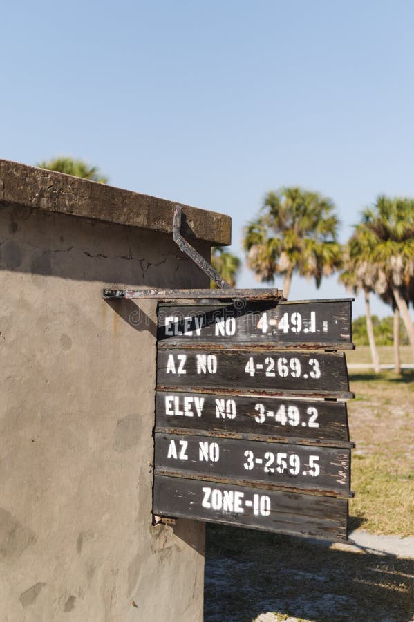 Fort de Soto sign stock photo. Image of protection, historic - 100957512