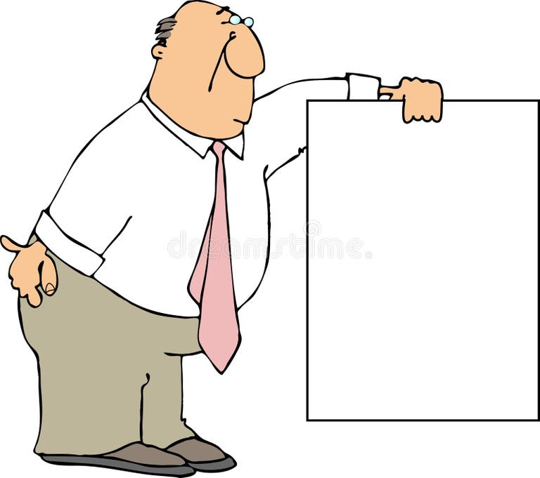 Sign Holder Stock Illustrations – 31,867 Sign Holder Stock ...