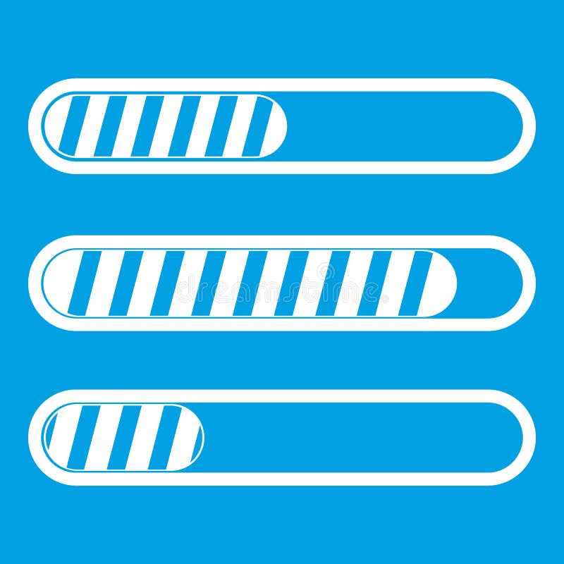 Sign Horizontal Columns Load Icon, Simple Style Stock Vector ...