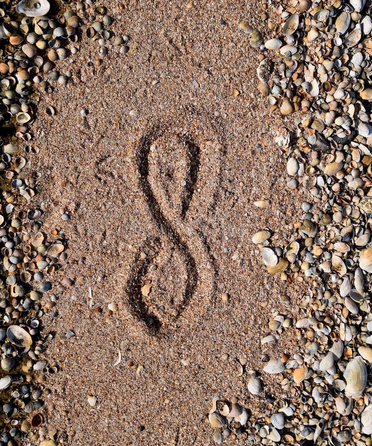 Infinity Sign In Sand