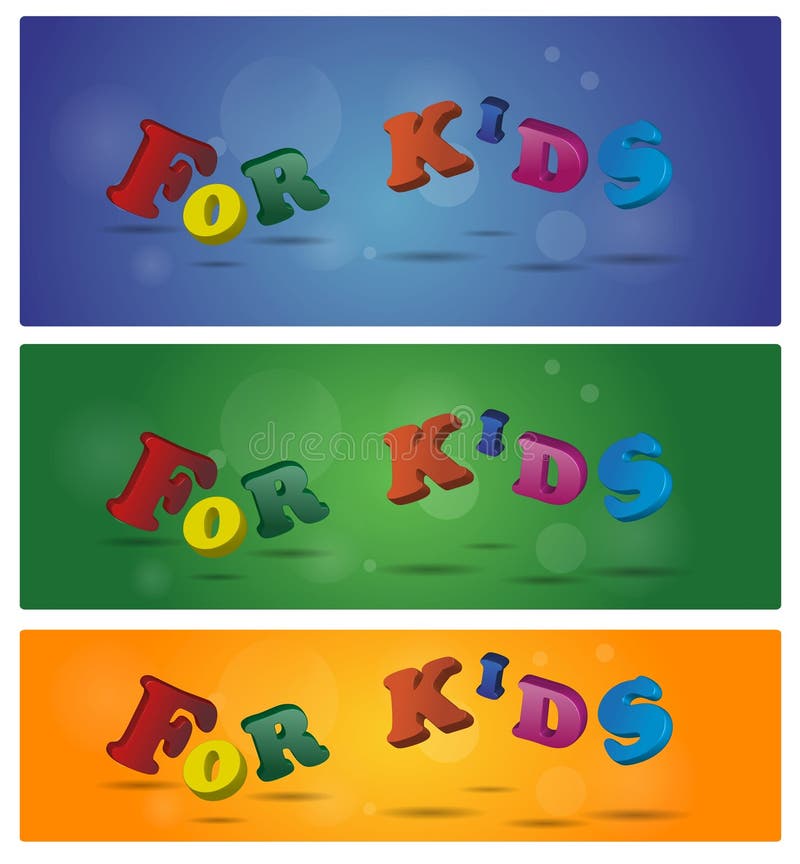Sign for kids stock vector. Illustration of children - 18190751