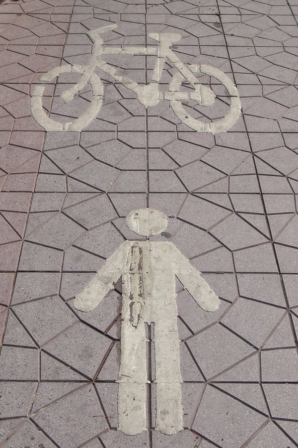 Sign on lane stock image. Image of signal, exterior, walk - 43193763