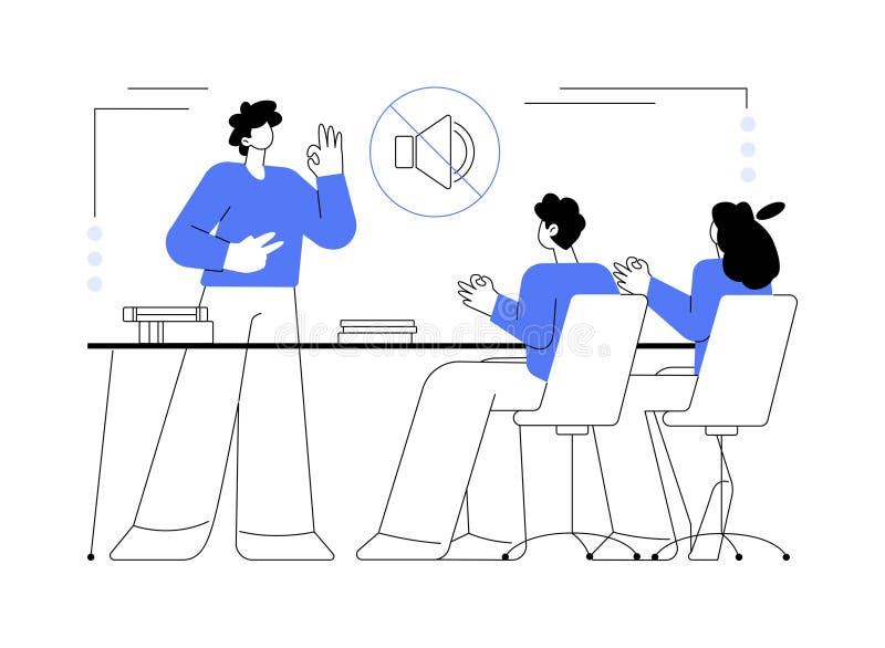 Silent Language Stock Illustrations – 379 Silent Language Stock ...