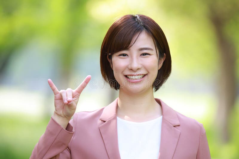 Sign Language Finger Character "ki" Stock Photo - Image of child, smile ...