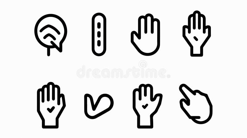Sign Language Icon: Symbol of Inclusivity and Communication in ...