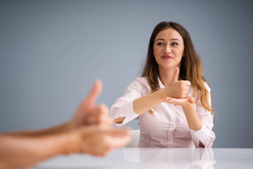 1,593 Deaf People Sign Language Stock Photos - Free & Royalty-Free ...
