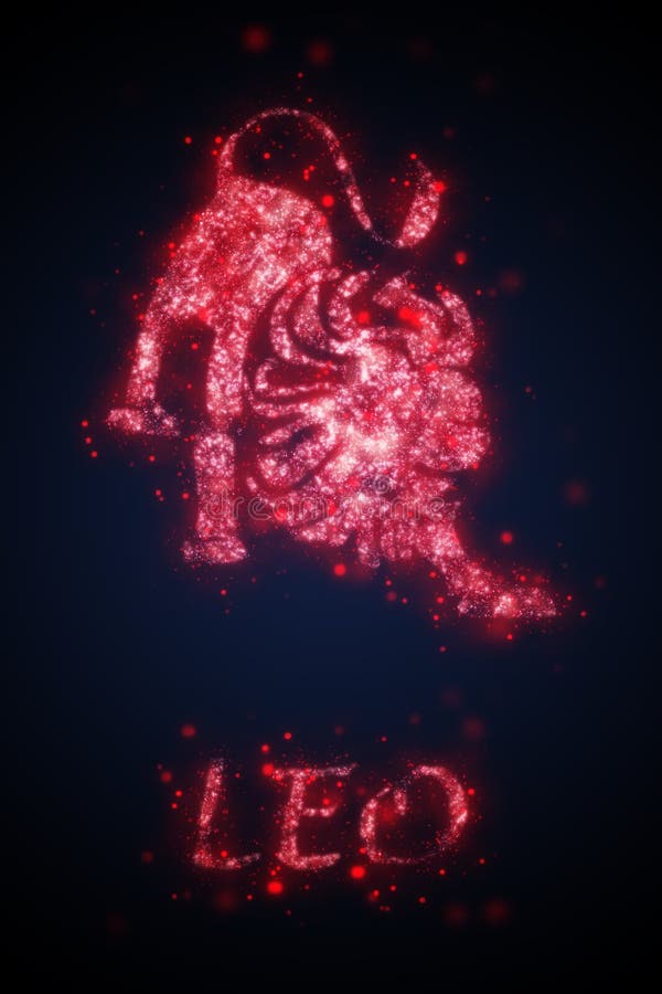 Sign of leo stock illustration. Illustration of icon - 62650072