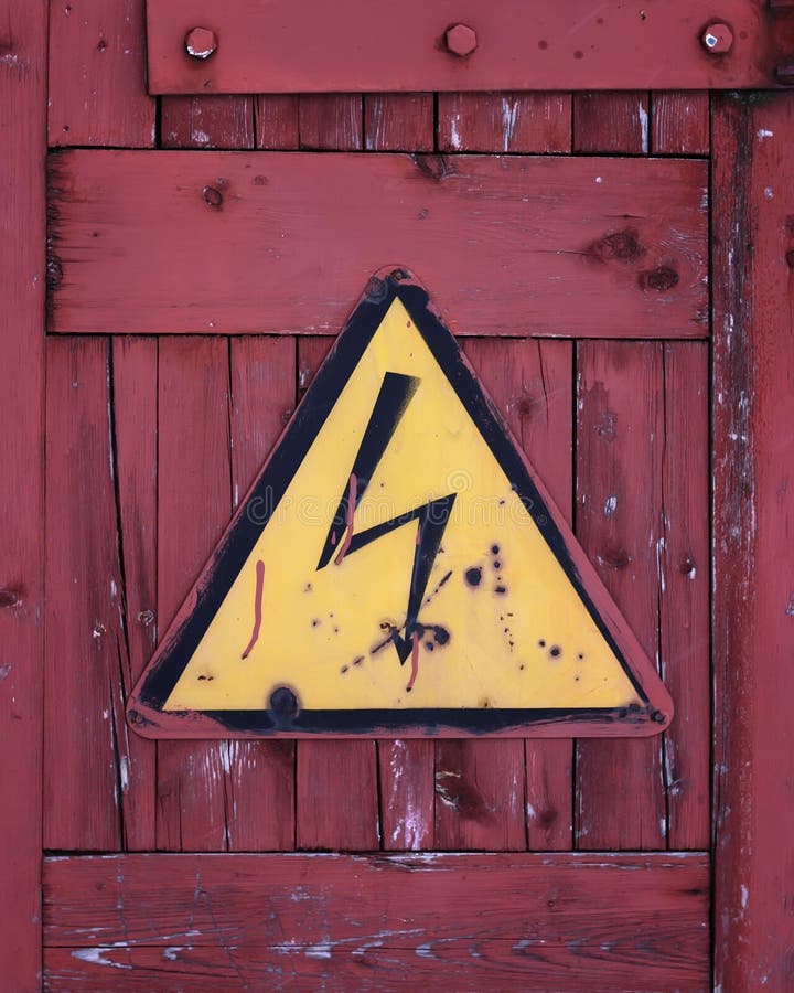 Sign lightning stock image. Image of white, electric - 49470323