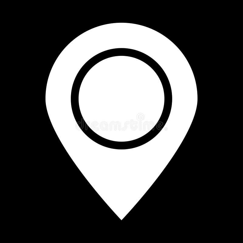 Sign location icon. stock vector. Illustration of marker - 99623331