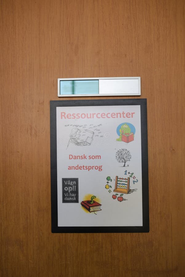 Sign Made by Teachers Hanging on the Door Editorial Stock Photo - Image ...