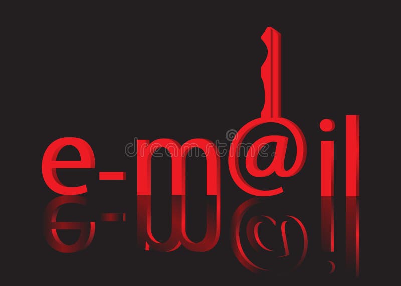 Mail At Sign Picture. Image: 4276981