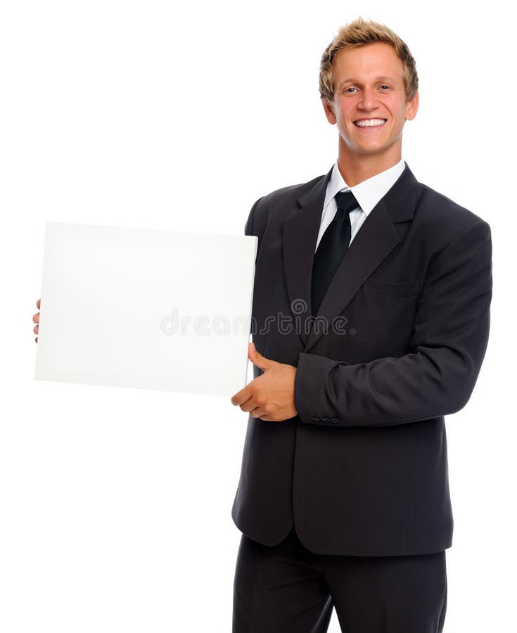 Sign man stock photo. Image of formal, sign, success - 20164344