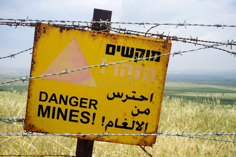 Mine Fields Sign Stock Photos - Free & Royalty-Free Stock Photos from ...