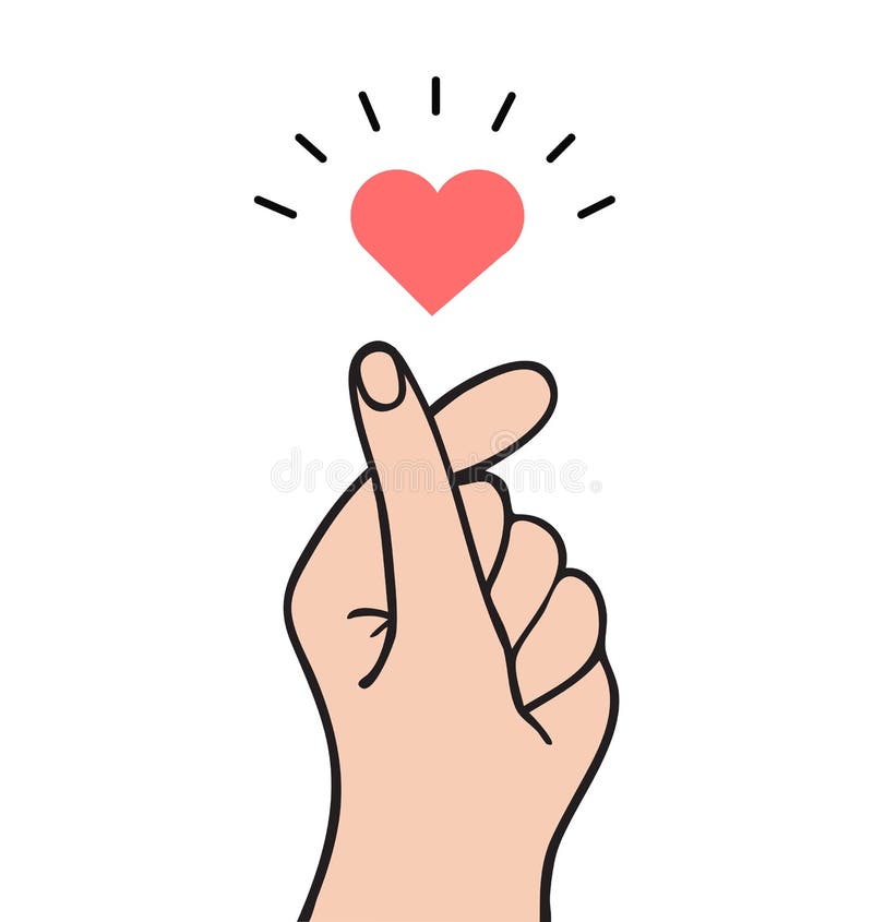 Sign Mini Heart on Isolate White Background Stock Vector - Illustration ...