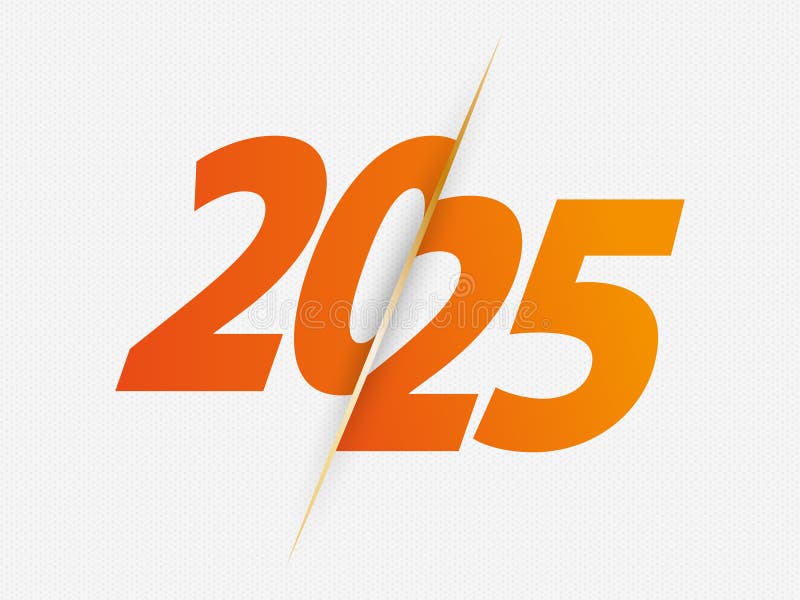 2025 sign for new year stock vector. Illustration of text - 351566738