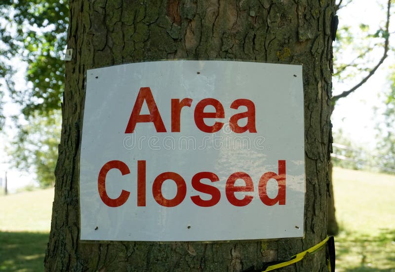 Campground Closed Sign Stock Photos - Free & Royalty-Free Stock Photos ...