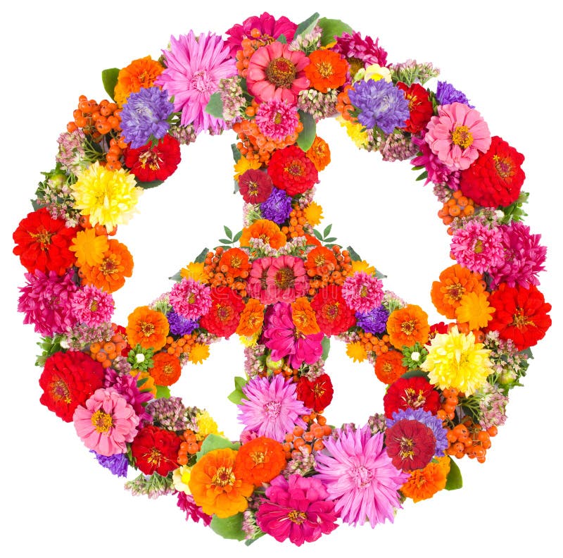 46+ Sign peace flowers Free Stock Photos - StockFreeImages