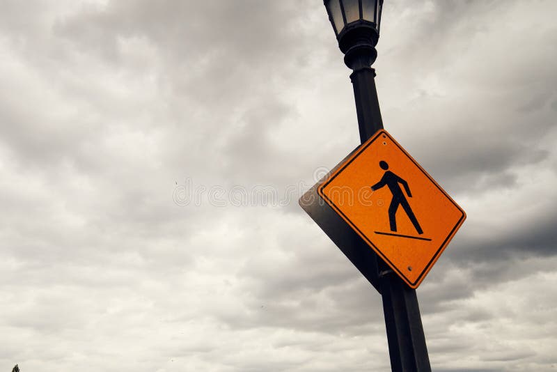 Pedestrian pathway stock photo. Image of sign, healthy - 352329194