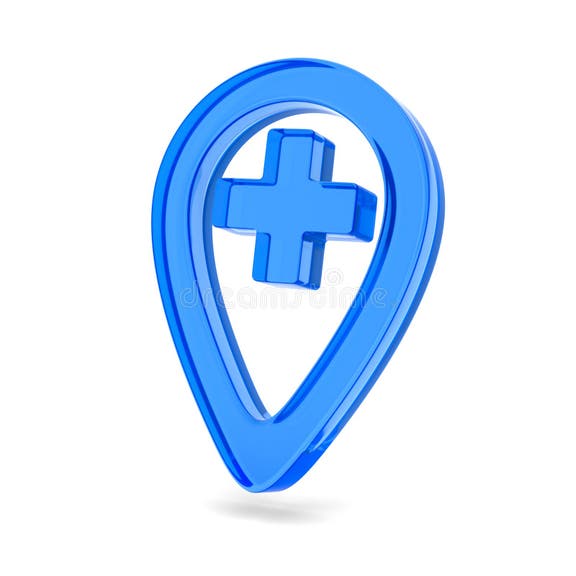 Sign Plus on White Background. Isolated 3D Illustration Stock ...