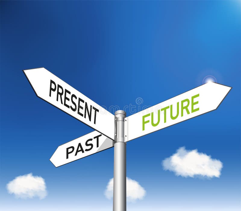 Sign Pointing in Different Directions Stock Vector - Illustration of ...