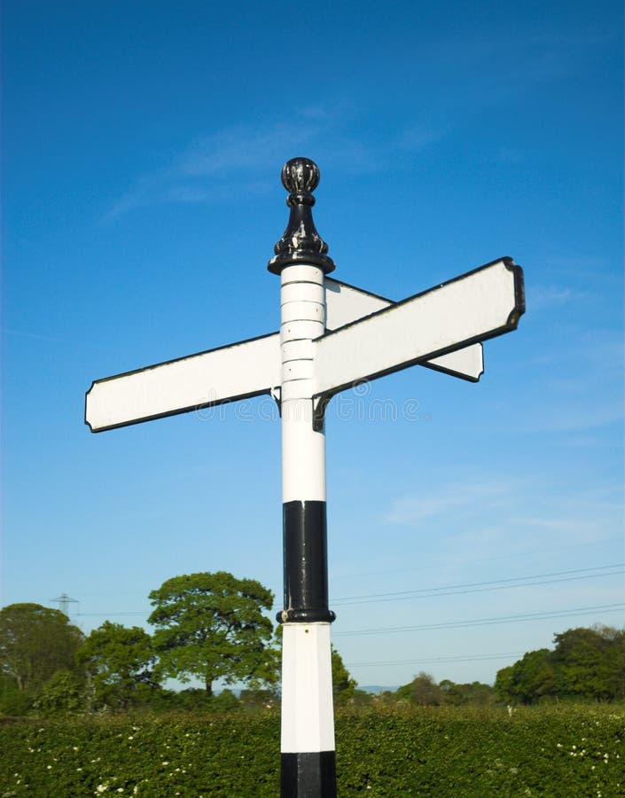 Sign Post stock photo. Image of village, style, bygone - 22755412